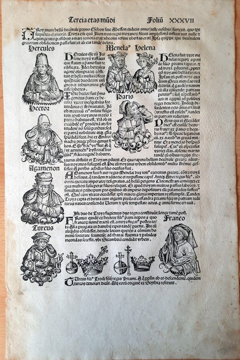 Schedel Hartmann Weltchronik 1493