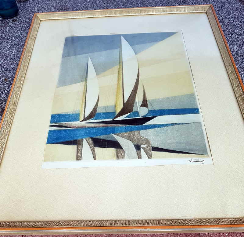 RIC Radierung Vögel